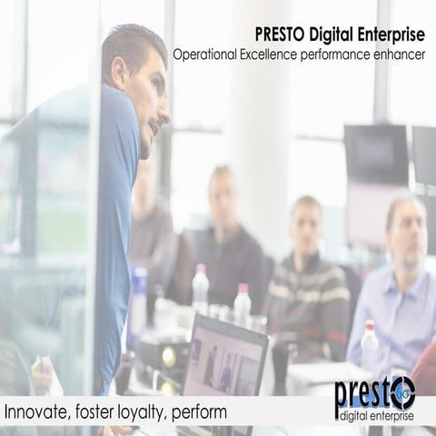 PRESTO value proposition 2019 | PDF