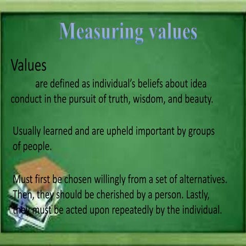 measuring Values | PPTX