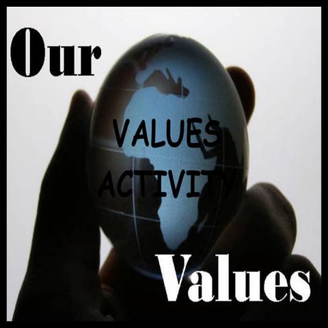 Values activity | PPT