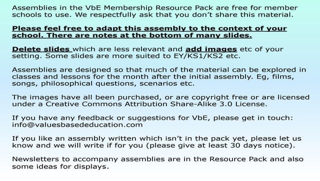 Assemble Information Packet