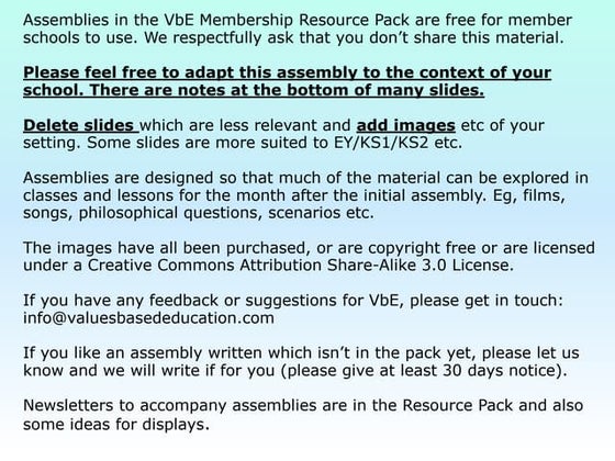 Values-Based Assembly - Independence | PPT
