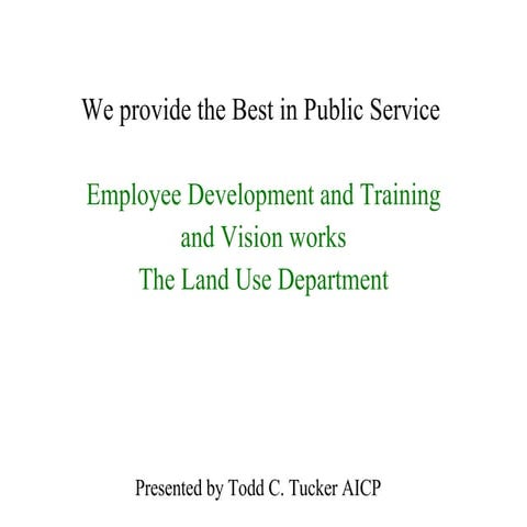 Values Based Public Service | PPT