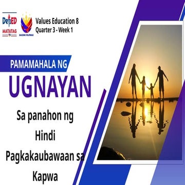 VALUES EDUCATION 8_Q3_WEEK 2 matatag curriculum | PPTX