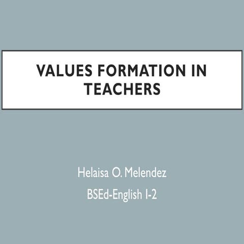 Prof. Ed. 101-Values Formation for Teachers.pptx