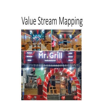 Value Stream Mapping for the aavin in Coimbatore | PPTX