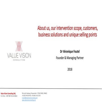 Ventac Partners General Presentation 2015 | PDF