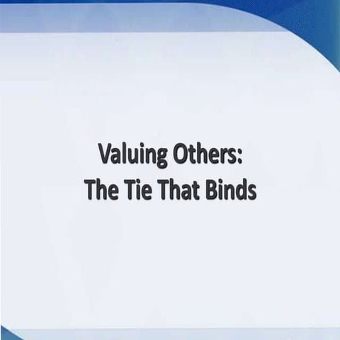 Valuing others | PPT
