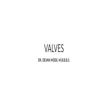 Anatomy of valves of the heart, and surgical implication | PPTX