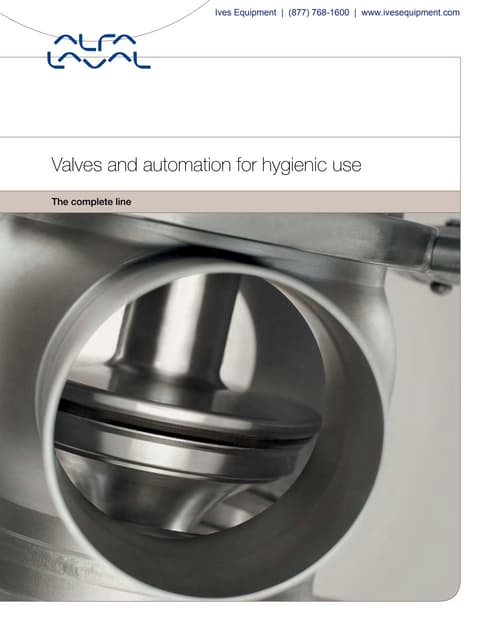GEA Tuchenhagen VARIVENT®Valves | PDF