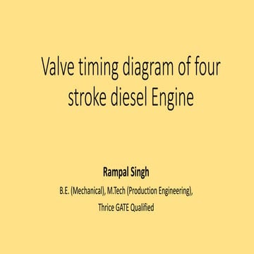 4 Stroke Diesel Engine Timing Diagram Valve Timing Diagram Of Two