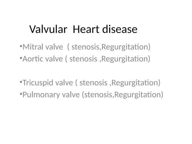 Mitral valve prolapse | PPTX