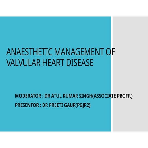 Anaesthesia in valvular heart ds MS AS.pptx