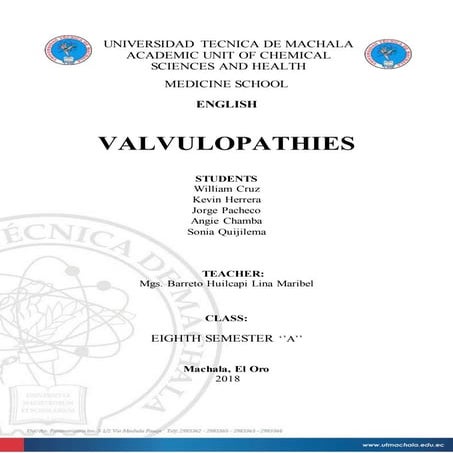 Valvulopathies | DOCX