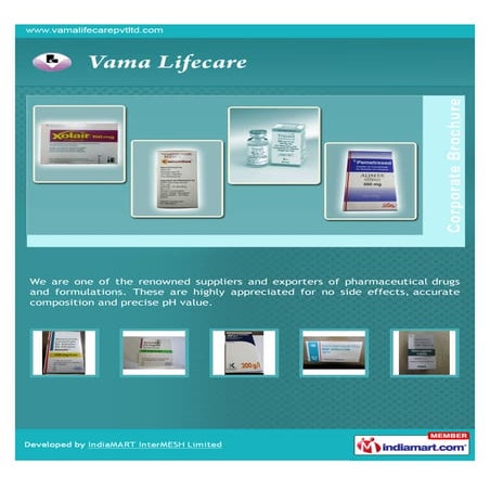 Vama Life Care, Mumbai, Pharmaceutical Products | PDF