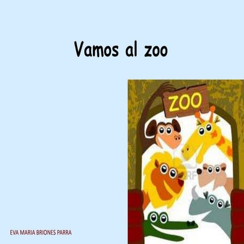 Vamos al zoo | PPTX