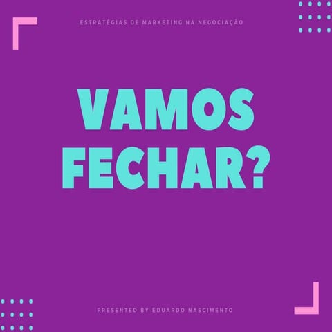 Vamos fechar (1) | PPT