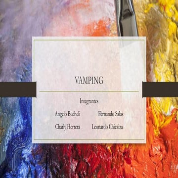 Vamping | PPTX
