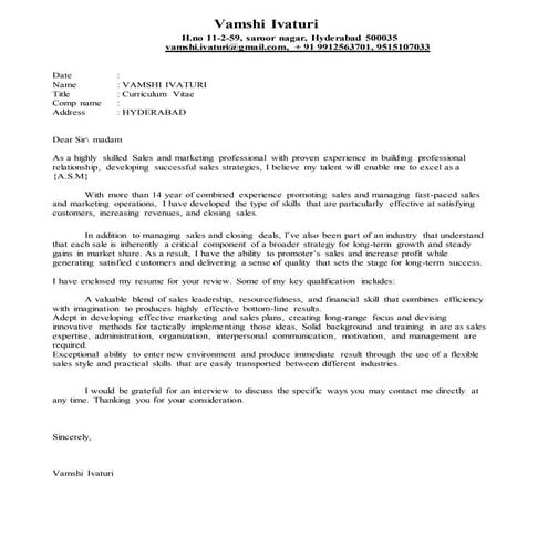 Vamshi ivaturi resume updated | DOCX