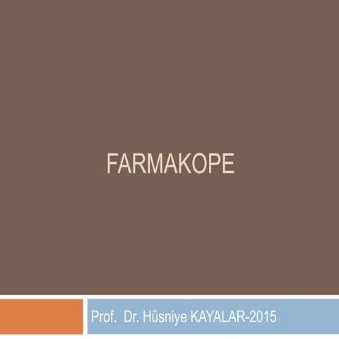 Van farmakope-2015 son | PPTX