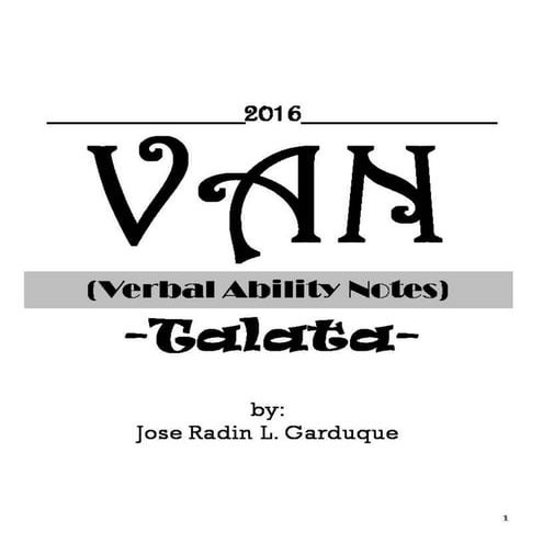Talata (VAN) | PPT