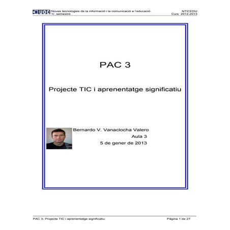 PAC3: PROJECTE I APRENENTATGE SIGNIFICATIU | ODT