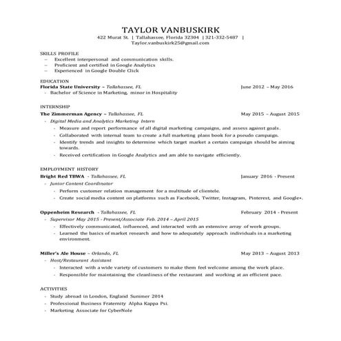 Christine Allen Letter Resume May 2015[1] | PDF