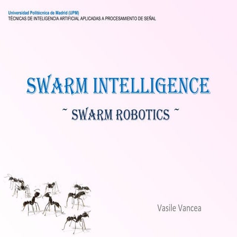 Basics Swarm Robotics presentation .pptx