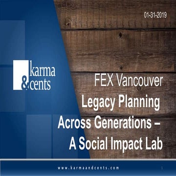 Legacy Planning Across Generations | PPT