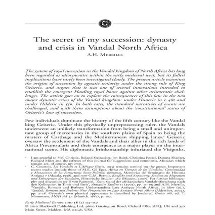 Vandal succession | PDF