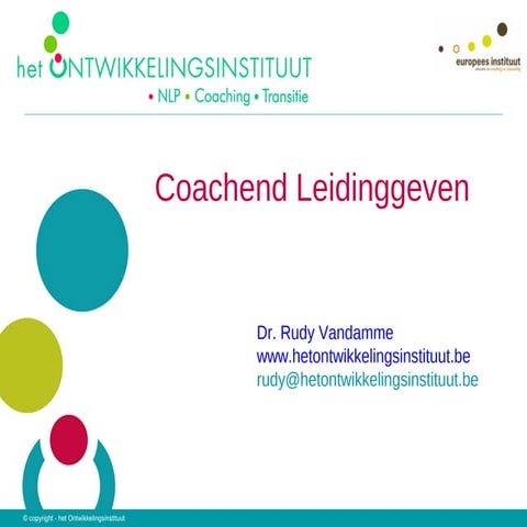 Vandamme ei 2 coachend leiderschap 2016 | PPT