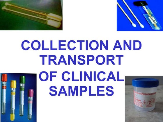 Medical Microbiology Laboratory (sample collection) | PPT