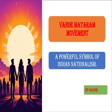 Vande-Mataram-Movement.pptxVande-Mataram-Movement.pptx