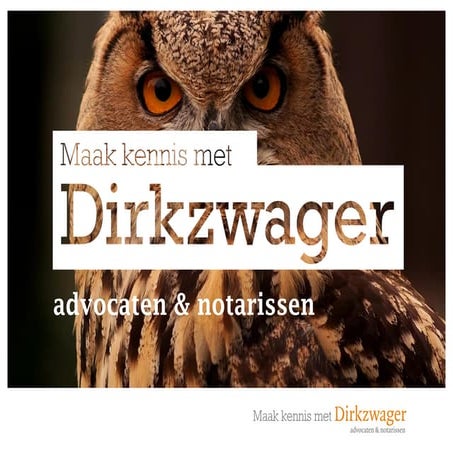 Presentatie WWV14: Vander veeken dirkzwager | PDF