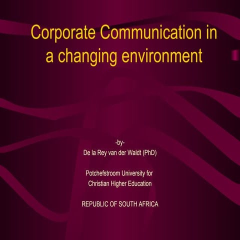 Vanderwaldti esitlus | PPT