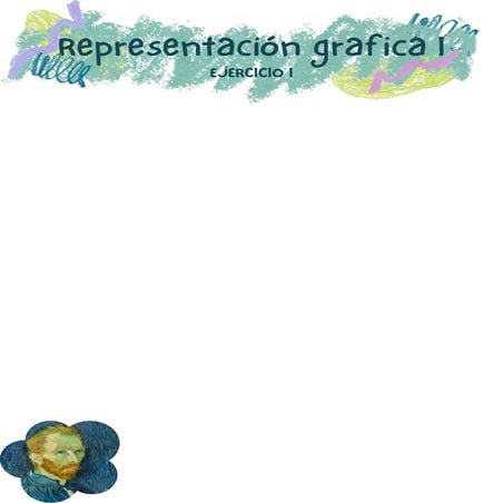 Van Gogh Portrait in Oil Pastel Art Worksheet in Teal Blue Illustrative ...