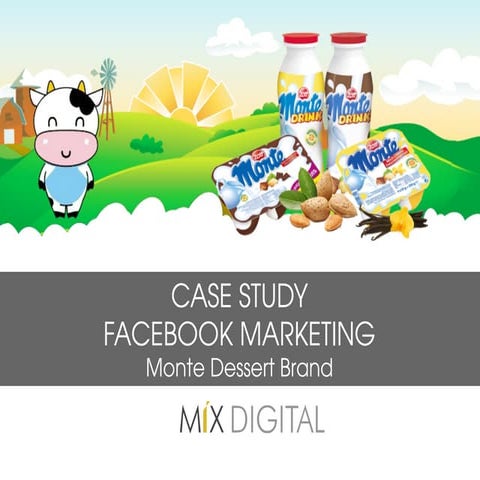 Facebook Marketing Case Study: Monte Dessert Brand | PDF