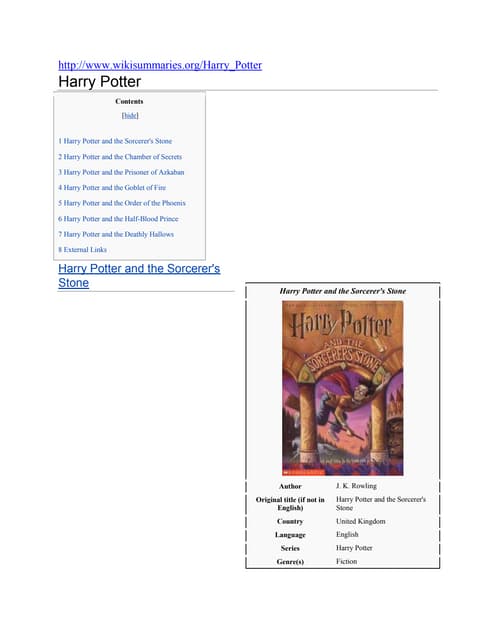 Harry potter | PPTX | Magic and Illusion | Hobbies & Interests