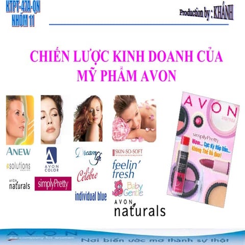 Kế hoạch marketing avon | PPT