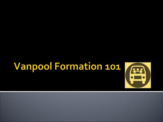 Existing Vanpool Universe - by Holly Morello - Potomac and Rappahannock ...