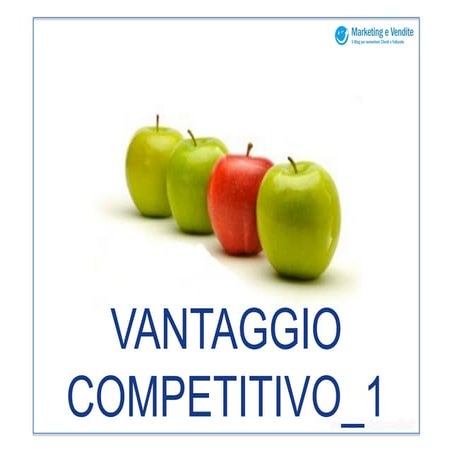 Vantaggio competitivo 1 | PDF