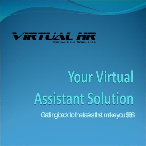 Virtual HR for Proforma | PPT