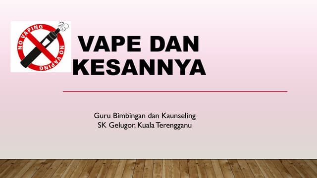 Ceramah Rokok dan Vape dalam kehidupan kita.pptx