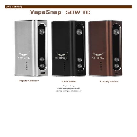 Vape snap 50w box mod | PDF