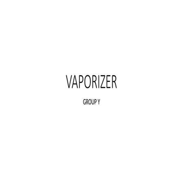 vaporizer presentation on anaethesia class | PPT