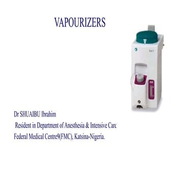 Vapourizer | PPTX