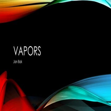 Vapors | PPT