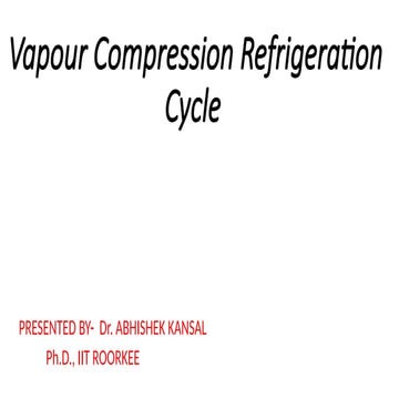 Vapour Compression Refrigeration Cycle.pptx