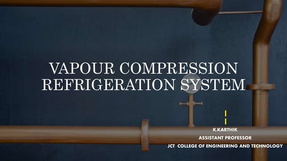 Vars ( vapou compression refrigeration cycle) | PPTX | Home Appliances ...