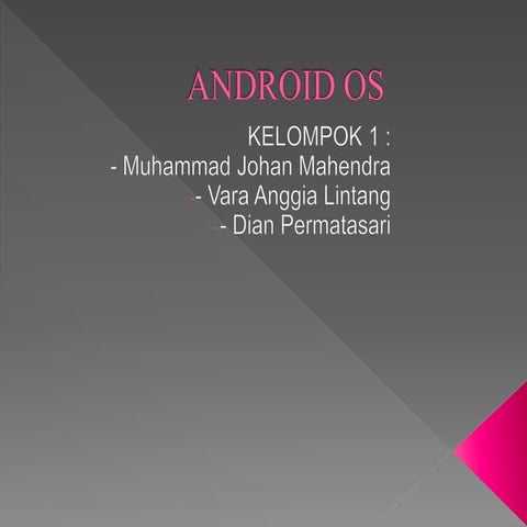 Android OS | PPT