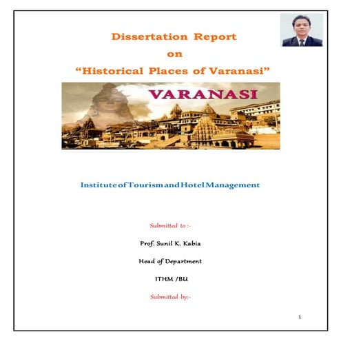 Historical Places of Varanasi | PDF